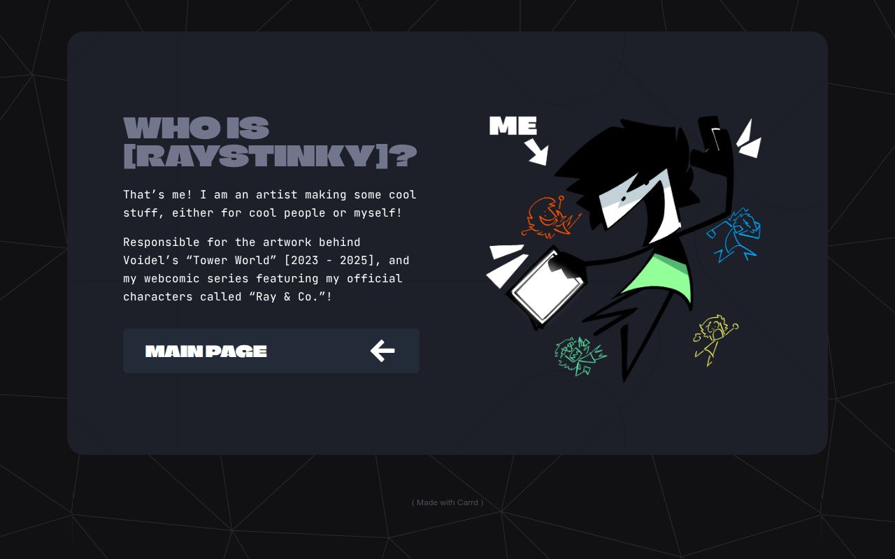 RayStinky || About Me